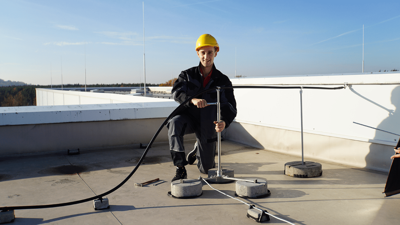 Extremo de sellado variable en la protección contra rayos HVI